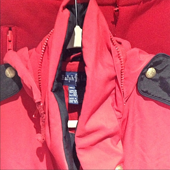 Ralph Lauren Blue Label | Jackets & Coats | Ralph Lauren Red Ski Jacket ...